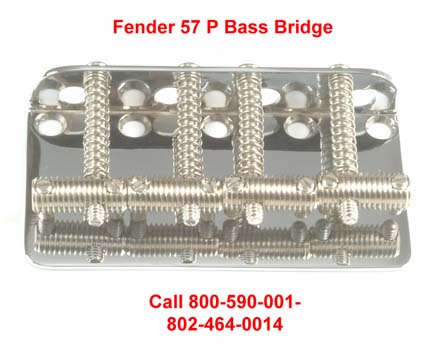 Fender Guitar and Bass Bridges